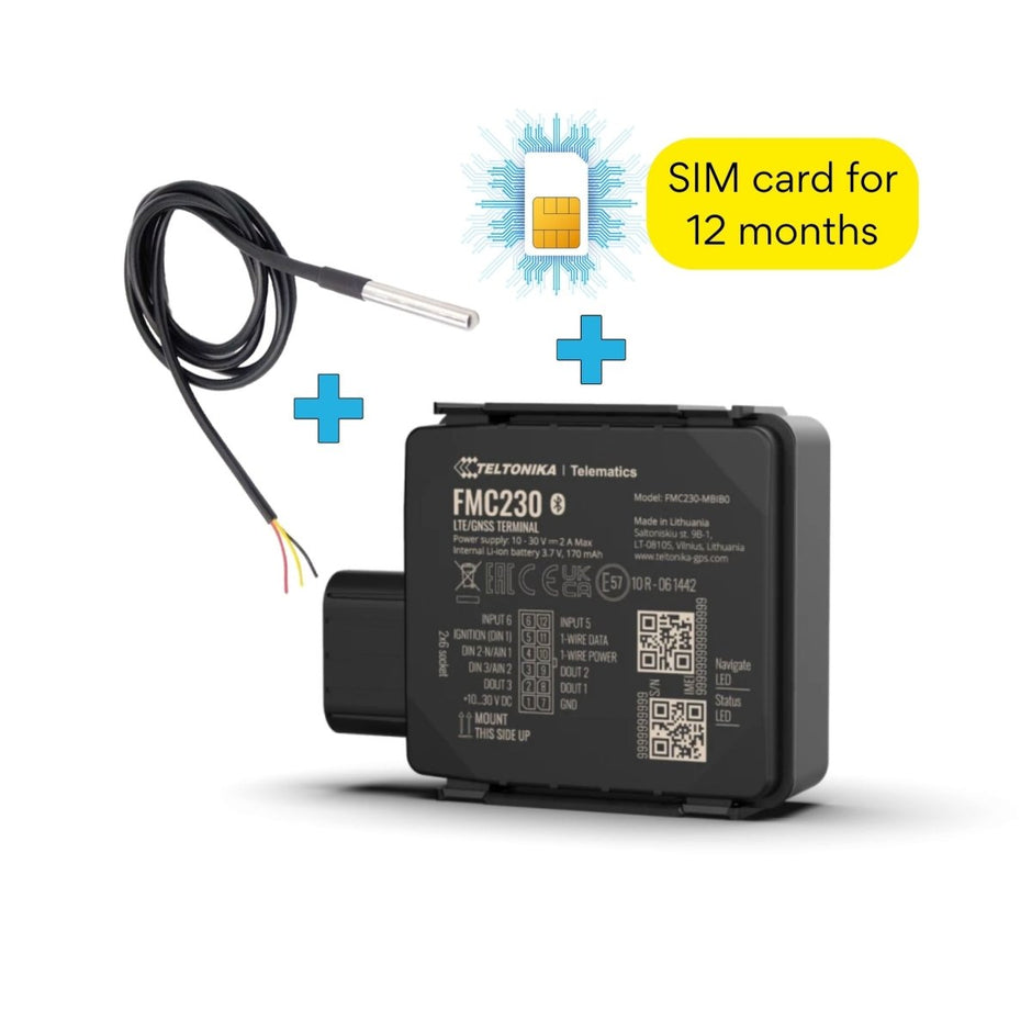 FMC880 - Water-resistant high GNSS precision 4G GPS tracker – HAM Systems